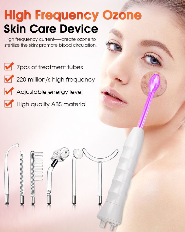 Tesla Violet Ray Tube High Frequency Device for Skin Care - 7 ...